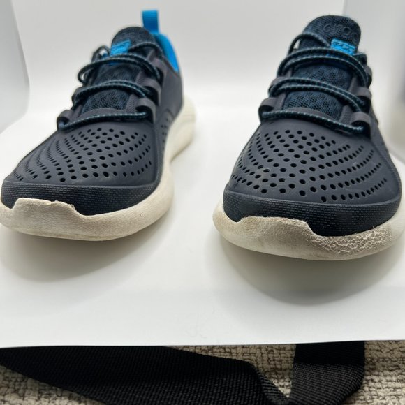CROCS | Shoes | Crocs Literide Pacer Sneaker Shoe Style 2601 Navy Blue ...